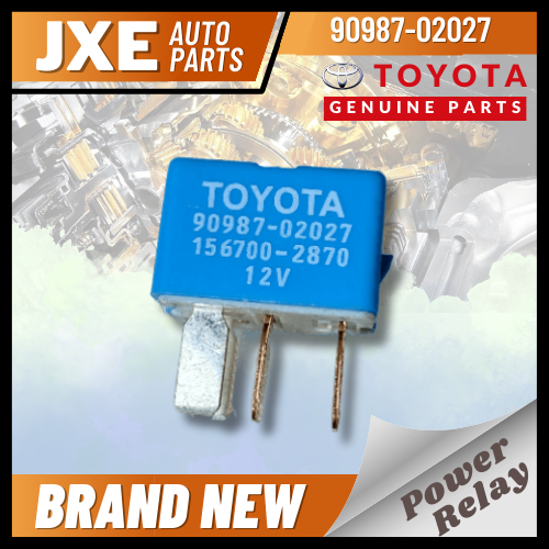 Relay 12V 4 PIN for TOYOTA (90987-02027 / 156700-2870) | Lazada PH