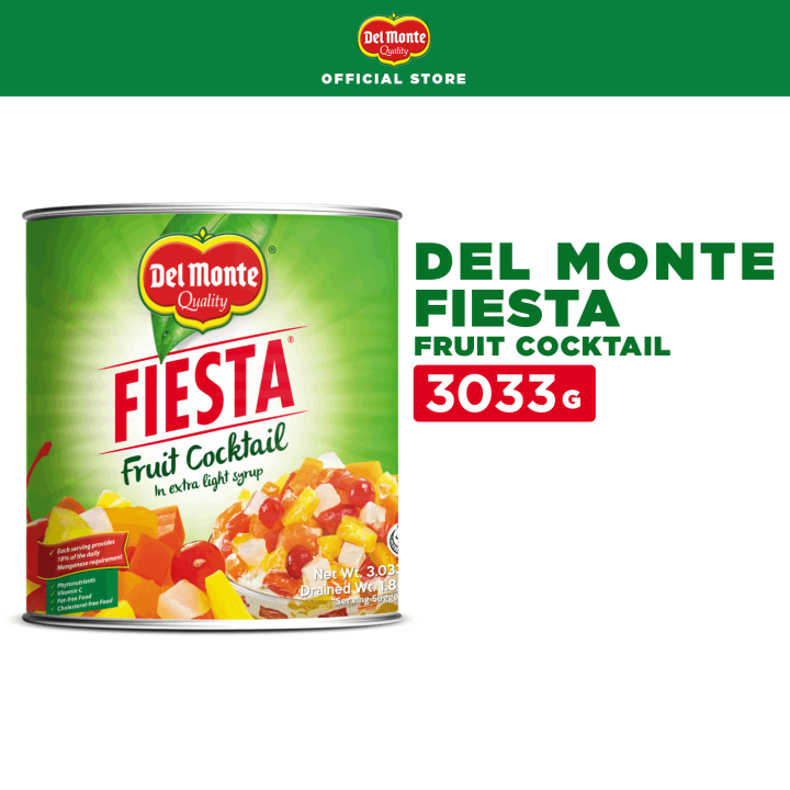 DEL MONTE Fiesta Fruit Cocktail for Delicious and Nutritious Desserts ...