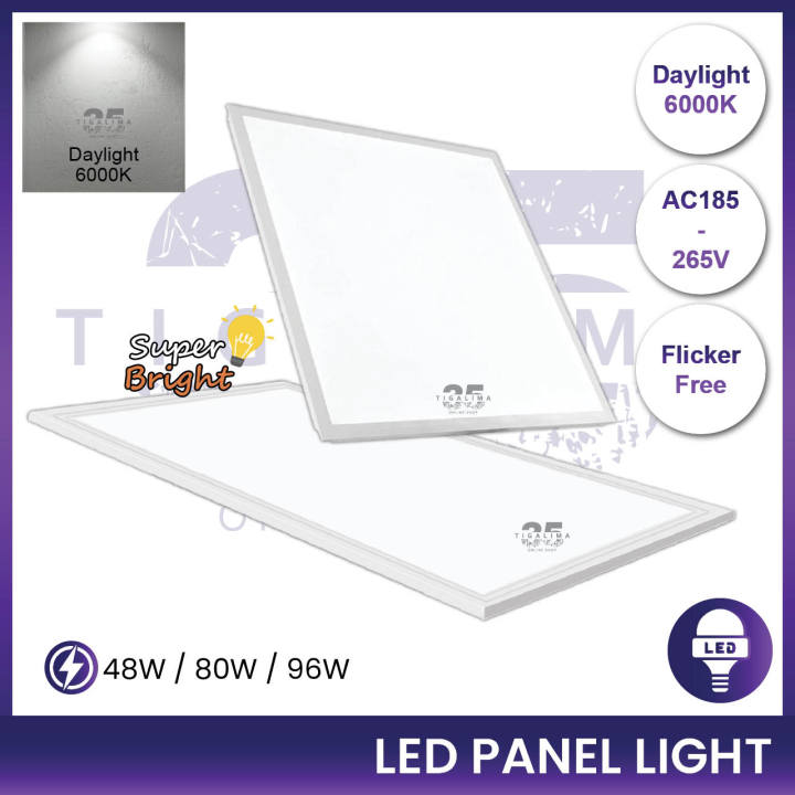 LED Backlit Panel Light Office Lighting Panel Lamp 600x600 48W 1200x600 ...