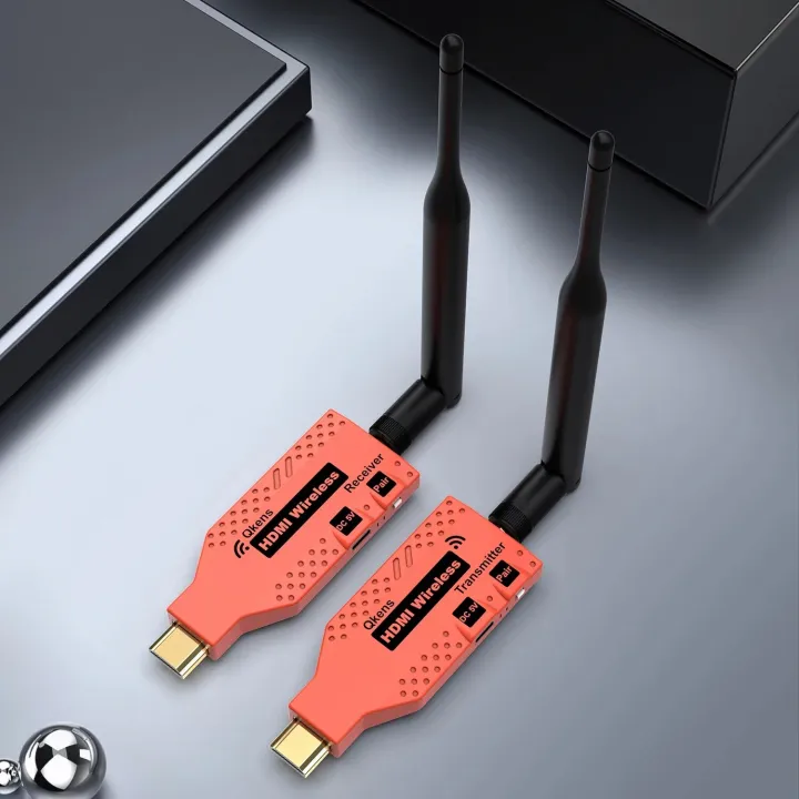 100m Wireless HDMI Extender 1080p 1 2 3 4 Screen Share Display Video ...