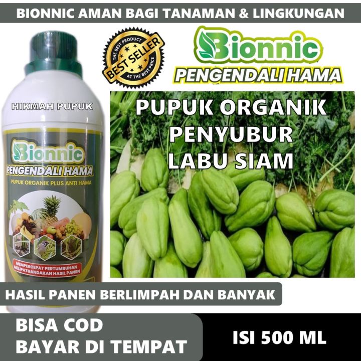Pupuk Organik Plus Anti Hama Tanaman Labu Siam BIONNIC 500 ML Pupuk ...