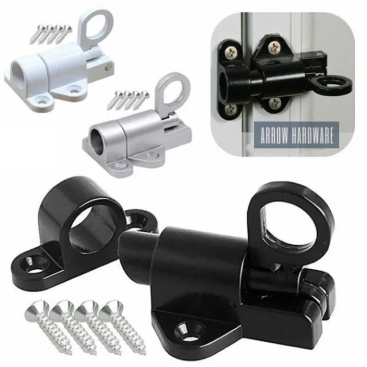 Aluminum Alloy Security Automatic Window Gate Lock Spring Bounce Door ...