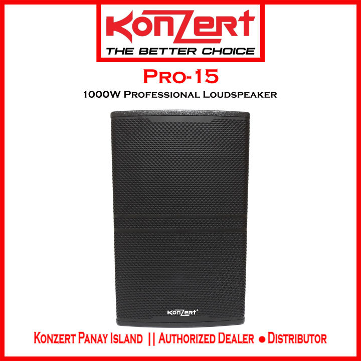 Konzert PRO-15 1000W Professional Loudspeaker | Lazada PH