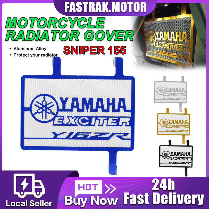 YAMAHA SNIPER 155 RADIATOR COVER Aluminum Alloy NET-DESIGN / ENGINE ...