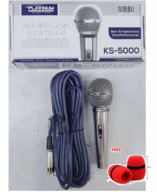 With Free FOAM New 100% Original Picture Platinum Heavy Duty Wired 10 ...