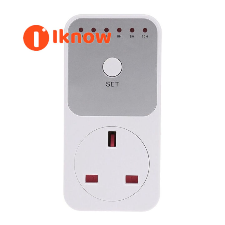 I know Smart Control Countdown Timer Switch Plug-In Socket Auto Shut ...
