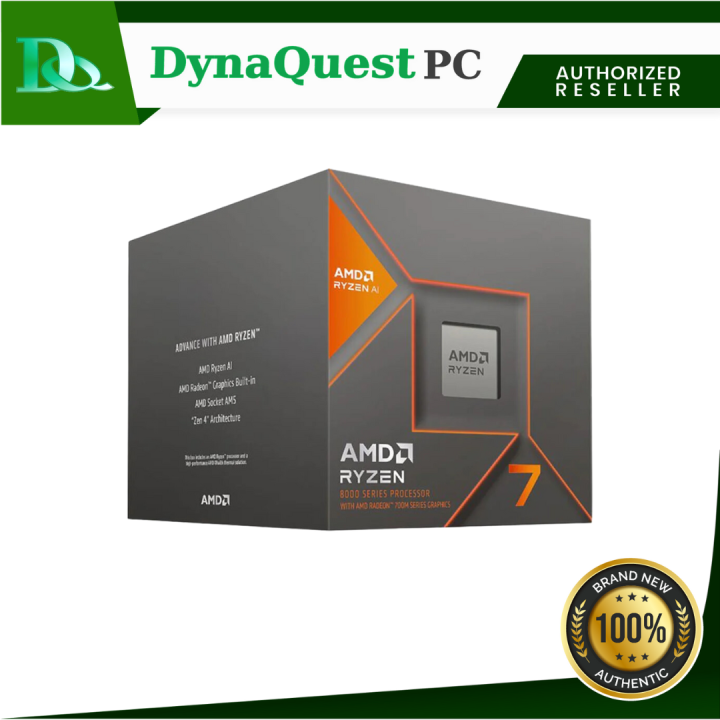 AMD Ryzen 7 8700G 4.20-5.10GHz 8-Core 16-Threads w/ cooler Processor Boxed | Lazada PH