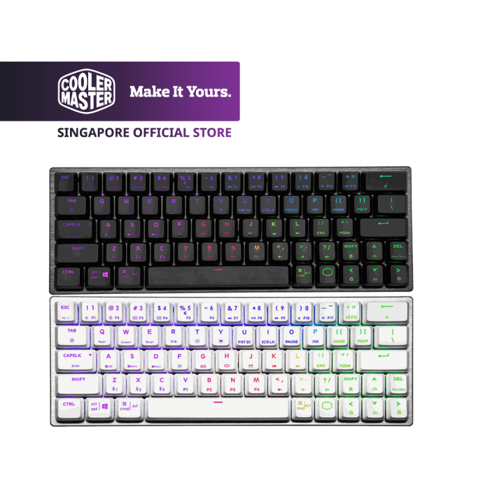Cooler Master SK622 Wireless 60% Mechanical Keyboard (Low Profile ...