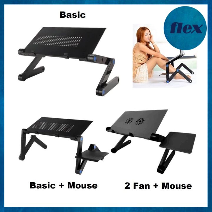 ZZZ Folding Laptop Desk Adjustable Laptop Table Stand Portable Laptop Notebook Lap PC Desk Table ...
