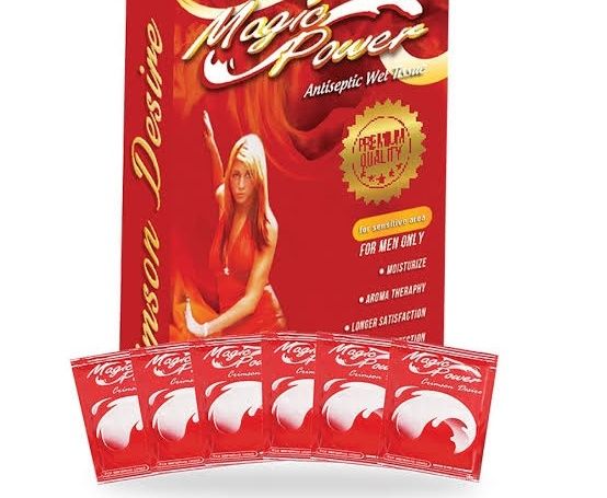 ANTISEPTIC WET TISSUE TISU MAGIC POWER CRIMSON DESIRE // TISU MAGIC ...