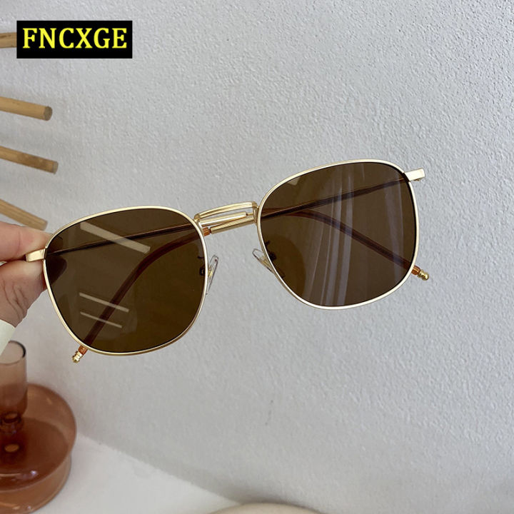2023 FNCXGE Women Sunglasses Fashion Square Men Sun Glasses Retro Vintage UV400 Protection ...