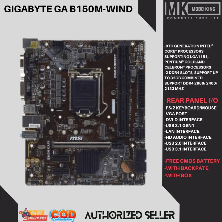 MSI B360M-ICAFE 8TH GEN Motherboard LGA 1151 DDR4 mATX M.2 i3 i5 i7 DDR4 BrandNew | MoBoKing ...