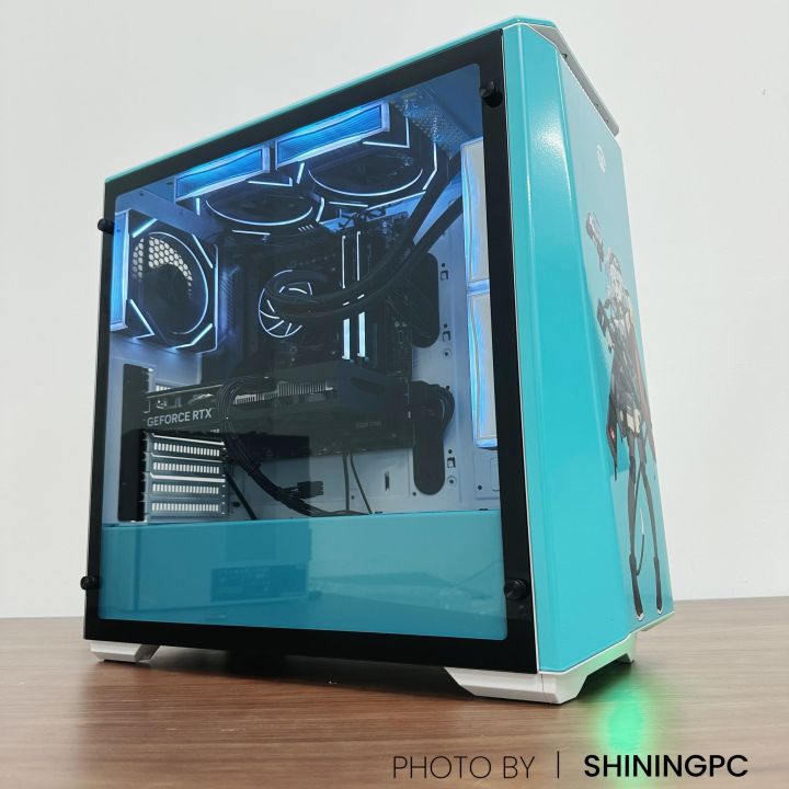 2025 New Blue Theme Gaming Desktop AMD RYZEN 5 7500F WITH RTX 4060 32GB ...