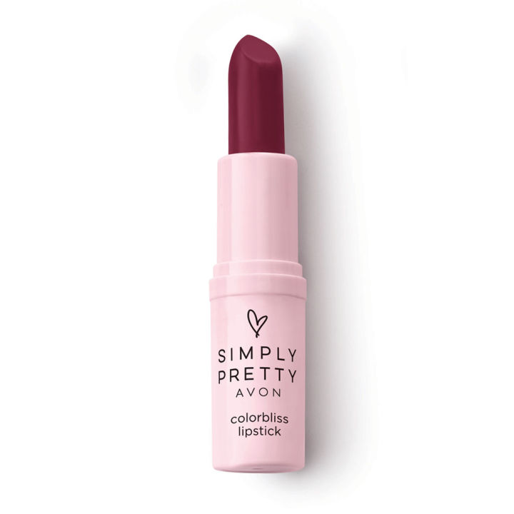 Avon Simply Pretty ColorBliss Lipstick 4g - Daring Red | Lazada