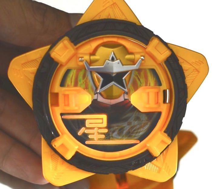 Dx Power Rangers Ninja Steel Sentai Ninninger Gold Shuriken Changer ...