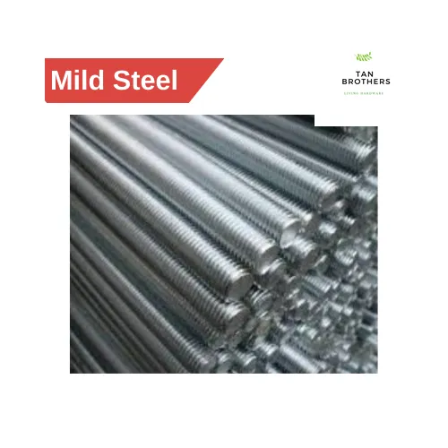 5/16", 3/8", 1/2", 5/8" X 6FEET BSW MILD STEEL FULL THREADED SCREW ROD STUD / FULL THREADED ...