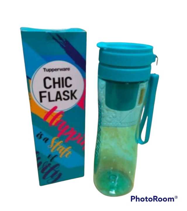 Tupperware Chic Flask 700ml 1 pcs, botol minum infuser | Lazada Indonesia