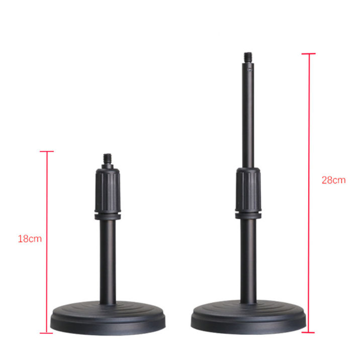 【Prime deal】 Adjustable Desktop Height Desktop Microphone Stand Mic ...