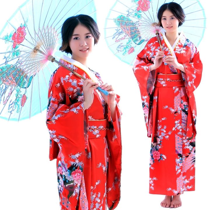 Japanese ladies traditional kimono formal dress cosplay photography ...