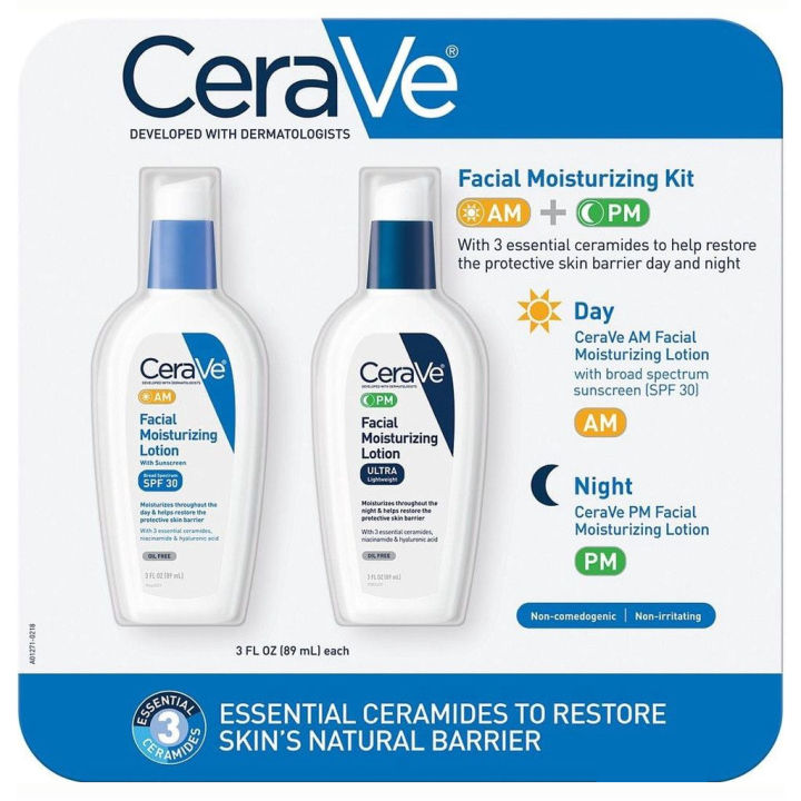 【Cerave official store PH】CeraVe AM | PM Facial Moisturizing Lotion ...