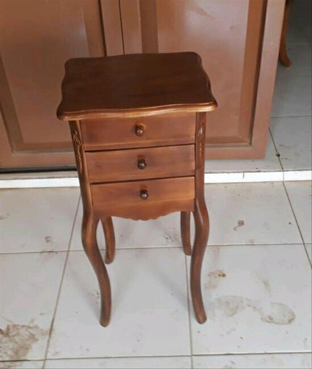 nakas cempolong kotak / nakas laci / meja sudut | Lazada Indonesia