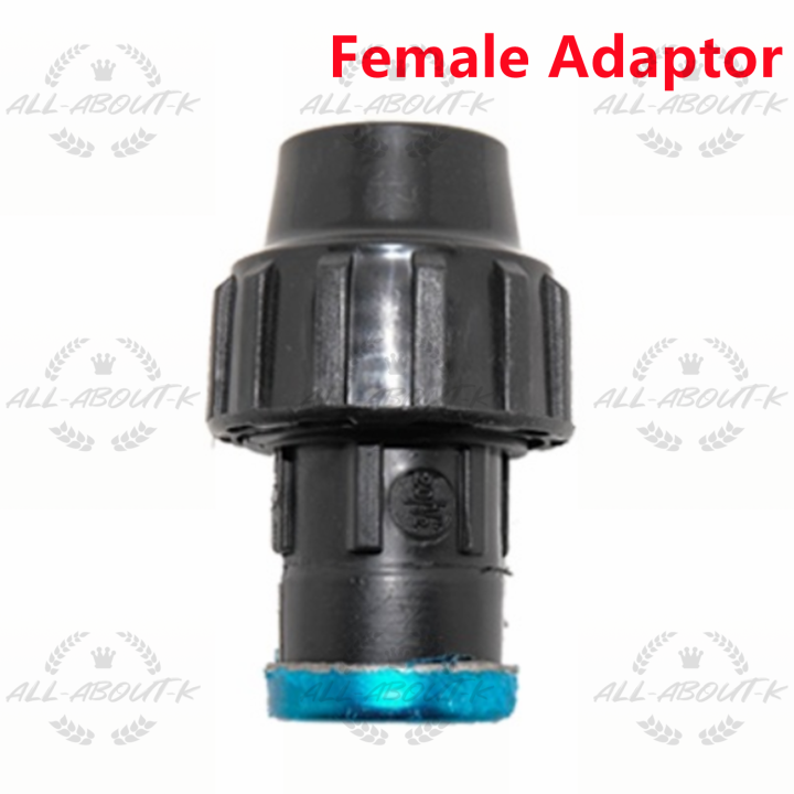 PE Compression Fittings Black Female Adapter (1/2 to 2") | Lazada PH