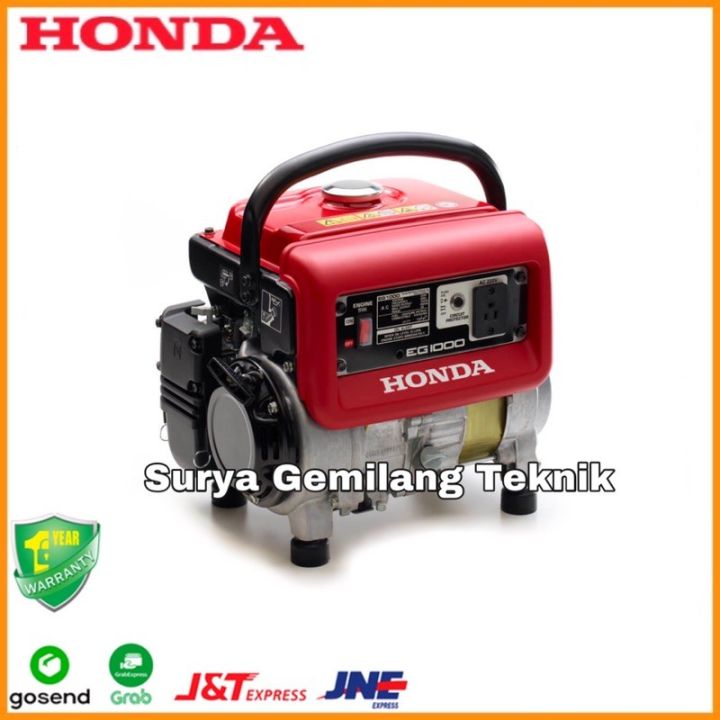 Genset / Generator Set Portable Bensin Honda Eg1000 (800 Watt) | Lazada ...