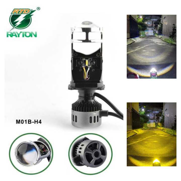 RTD Rayton - Lampu Utama Led M01B + Kipas - H4 36W - Lampu depan Motor ...