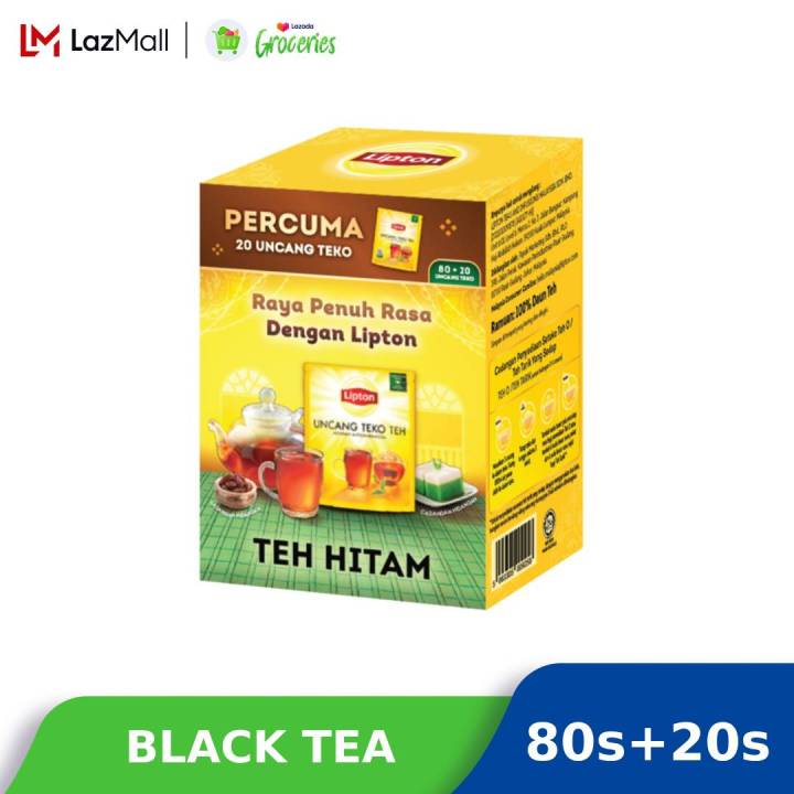 Lipton Potbags 80 FOC Potbags 20 Promo Pack | Lazada