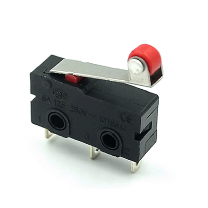 [DUJUDU] 1PC Micro Roller Lever Arm Open Close Limit Switch KW11-N KW12 3 Pin Microswitch ...