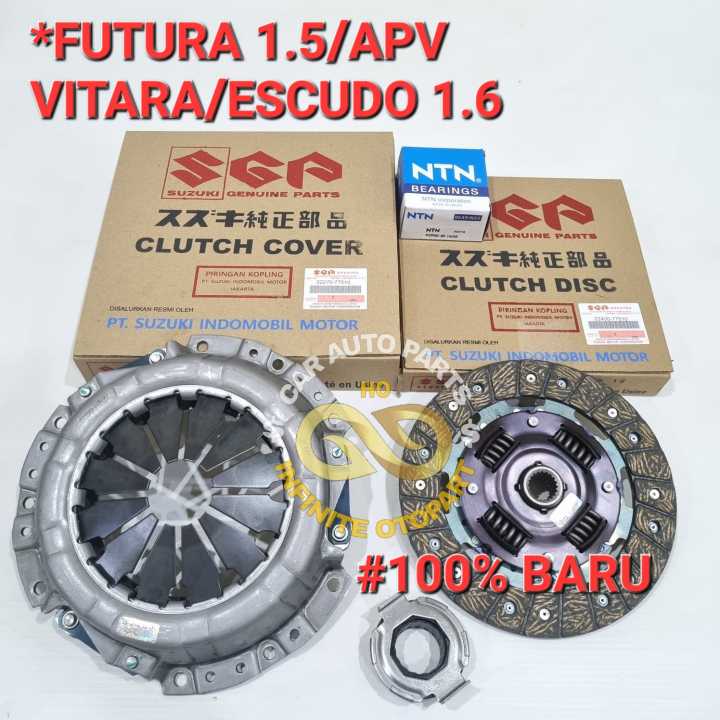 KOPLING SET KAMPAS DEKRUP DEKLAHER SUZUKI FUTURA 1.5 APV VITARA ESCUDO ...