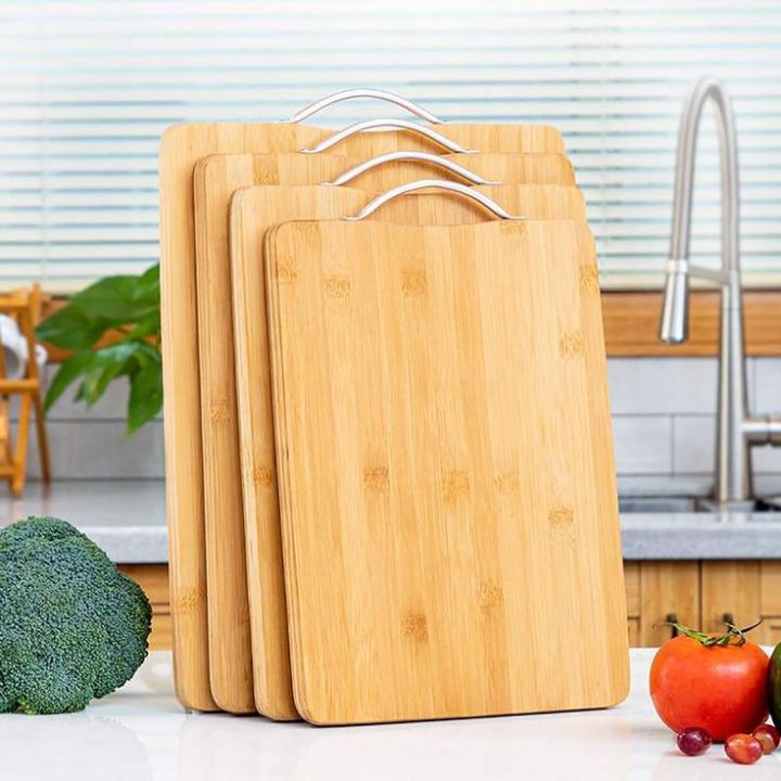 CHAINSTORE 3IN1 Kitchen Wooden Cutting Board Chopping Board Meat ...