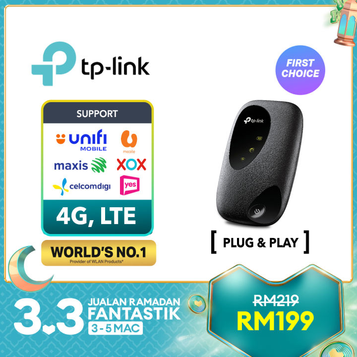 TP-Link M7000 - 4G LTE Mobile Wi-Fi / Travel Mi-Fi / Portable Mi-Fi ...