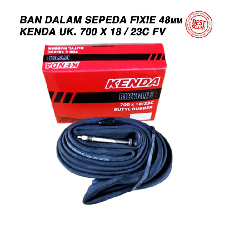 Ban Dalam Sepeda Kenda 700 x 18/23c FV 48mm Ban Dalem Fixie Roadbike ...