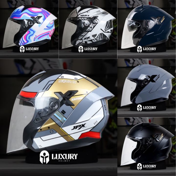 Helm Half Face JPX Nova X V2.0 | Lazada Indonesia
