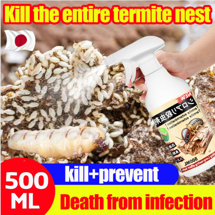 🔥Kill the entire termite nest！🐜 SAN ubat semut ant killer 500ML kill+prevent Death from ...
