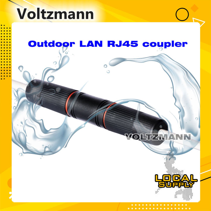 Waterproof Network PassThrough RJ45 LAN Coupler Extender Head Outdoor ...