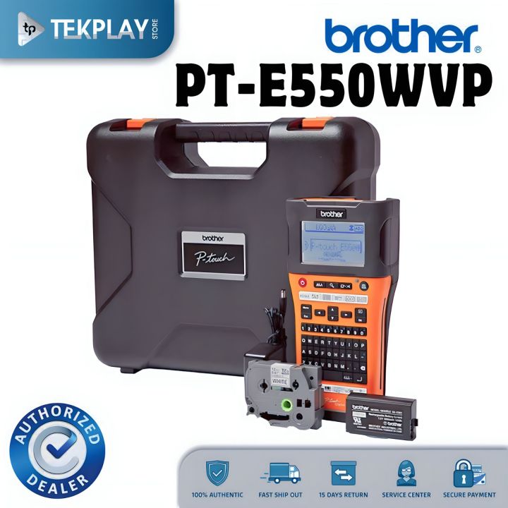 Brother P-touch PT-E550WVP Portable Handheld Label Printer | Lazada PH