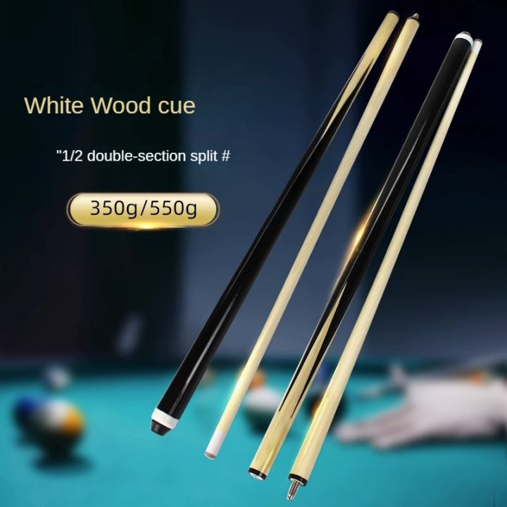 10mm 13mm Head Billiard Stick Snooker 9 Balls 8 Balls Cue 1/2 Split ...
