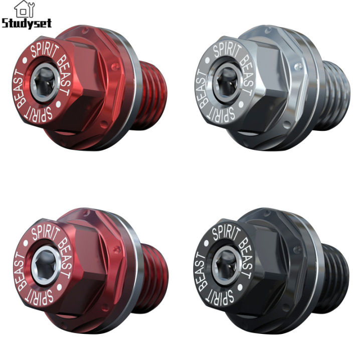Studyset IN stock Motorcycle Oil Drain Plug M12x1.5 Magnetic Oil Drain ...
