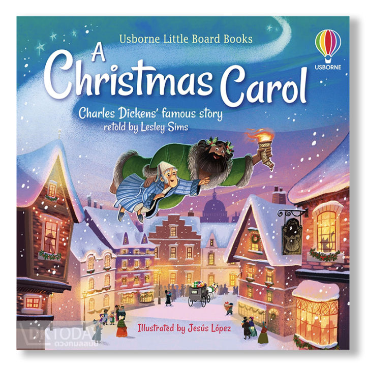 USBORNE LITTLE BOARD BOOKS: A CHRISTMAS CAROL (AGE2+) BY DKTODAY | Lazada.co.th