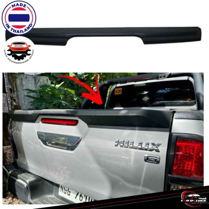 Toyota Hilux Revo Conquest GR Sport 2016 - 2024 Tailgate Spoiler ...