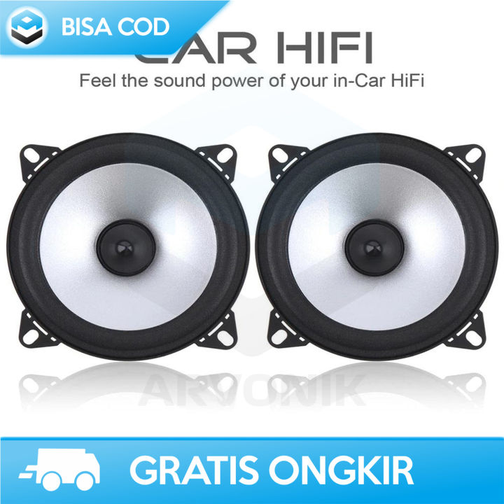 SUBWOOFER MOBIL SPEAKER AKTIF PINTU MOBIL 4 INCH SOUND POWER BASS ...
