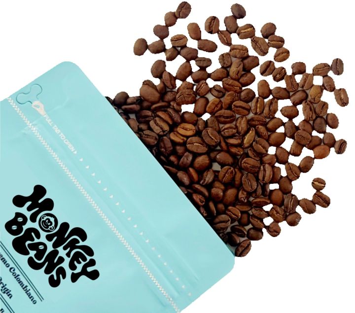 Monkey Beans El Supremo Colombiano Single Origin Coffee Beans Colombia ...