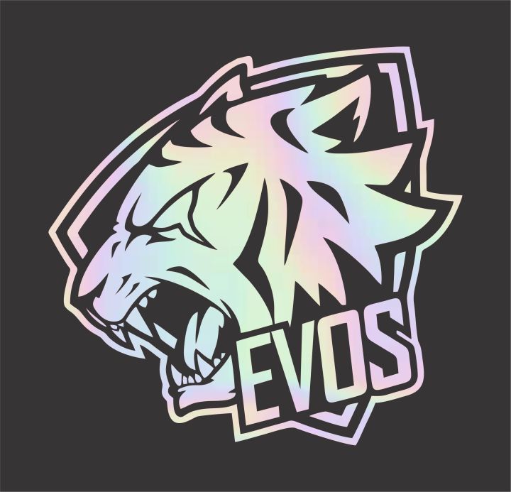 stiker evos, cutting sticker evos, logo stiker keren evos, stiker keren ...