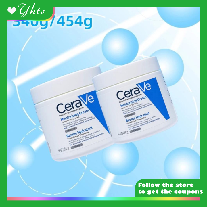 [SG READY STOK] CERAVE Moisturizer Face And Body Cream For Dry Skin ...