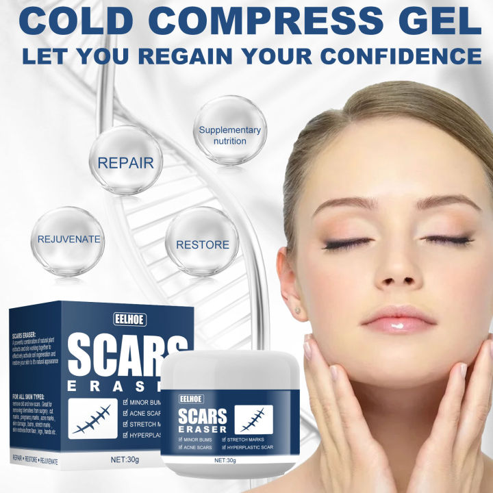 Eelhoe Cold Compress Gel For Scar Effective Non-greasy Trauma Cream ...