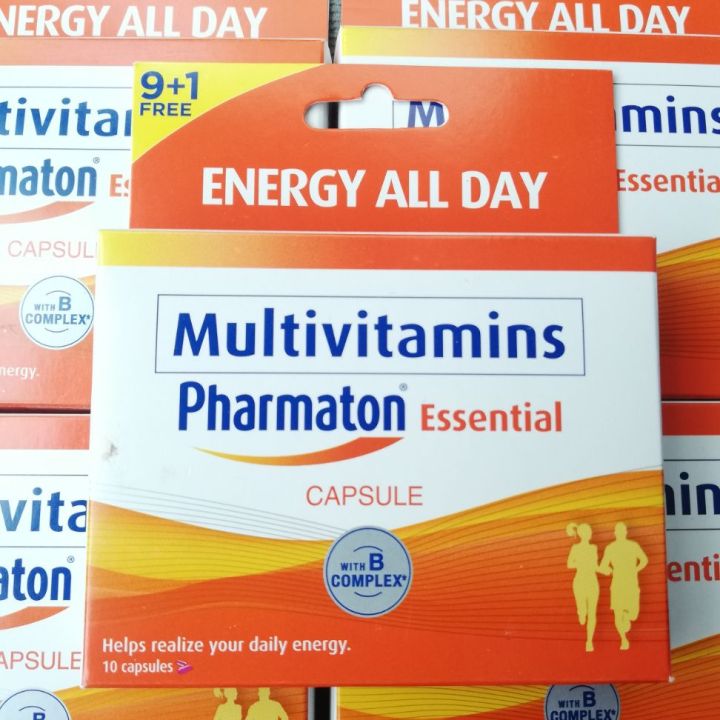 pharmaton essential capsule 9+1 | Lazada PH