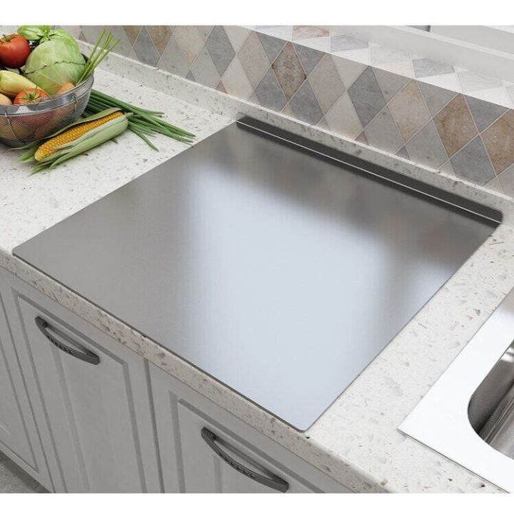 304 Food Grade Household Kitchen Stainless Steel Chopping Board Dough ...