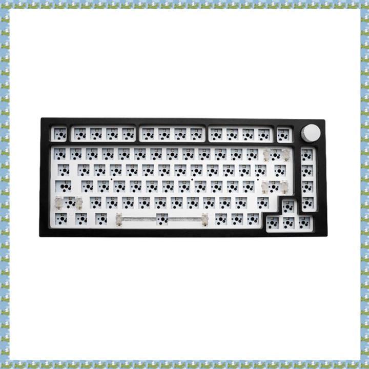 75% Gasket Mechanical Keyboard Kit PCB Hot Swappable Switch Lighting ...